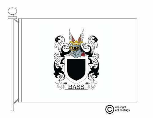 Bass Coat Of Arms Flag Eclipseflags