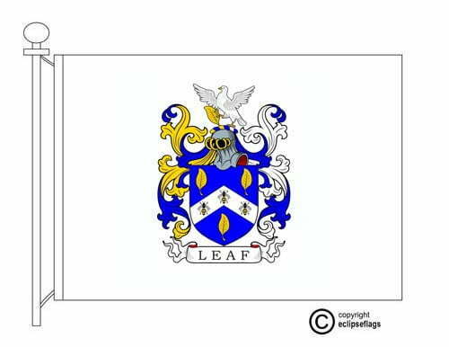 leaf coat of arms flag – EclipseFlags