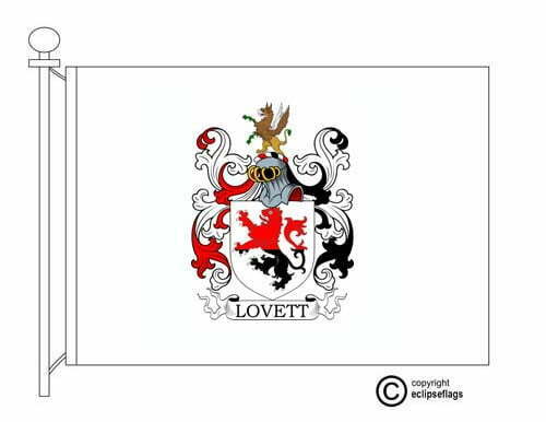 Lovett Coat Of Arms Flag Eclipseflags 9165
