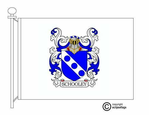 schooley coat of arms flag – EclipseFlags