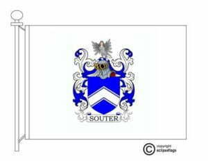 souter coat of arms flag – EclipseFlags