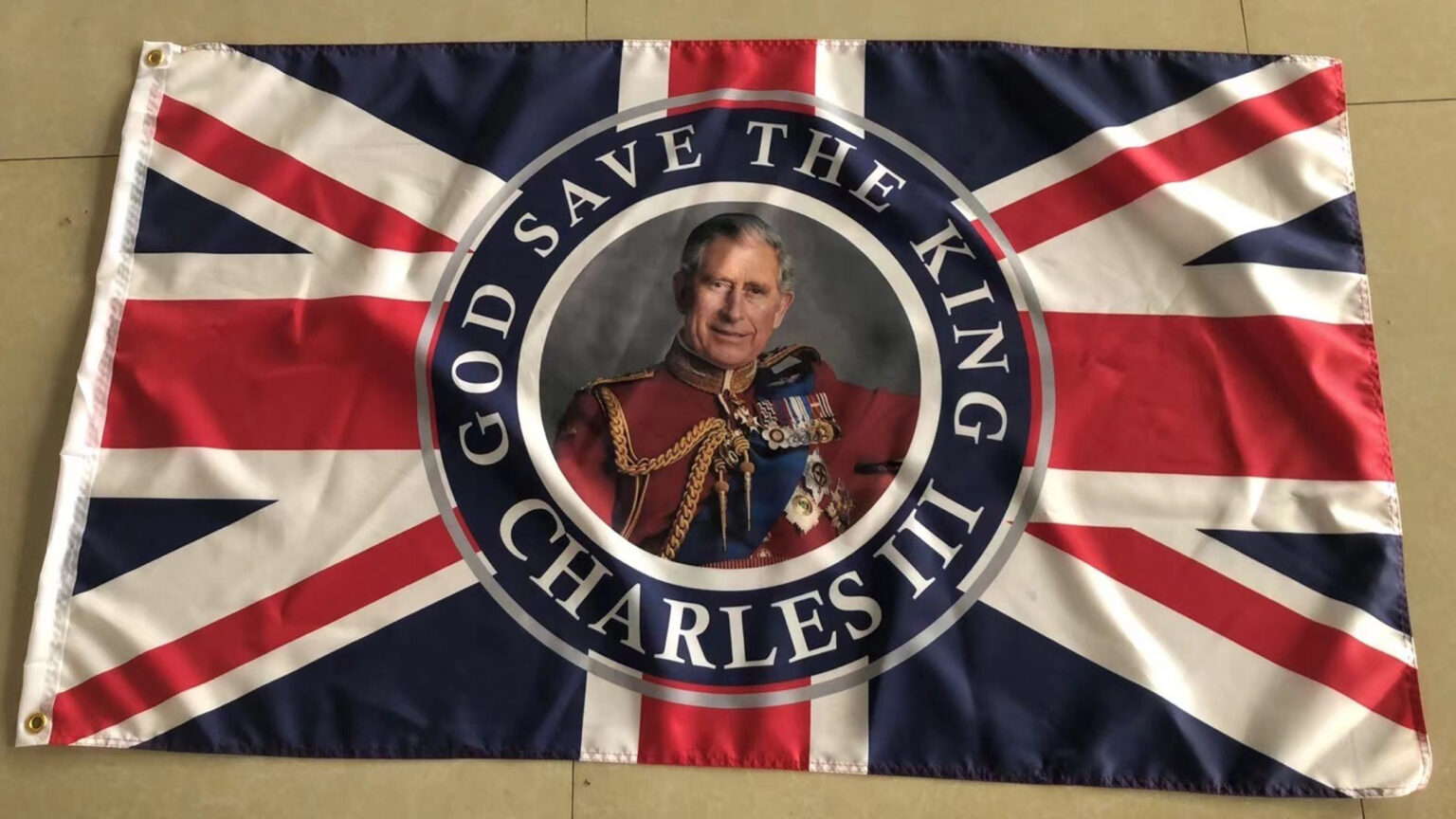King Charles III Flag Platinum Logo – EclipseFlags