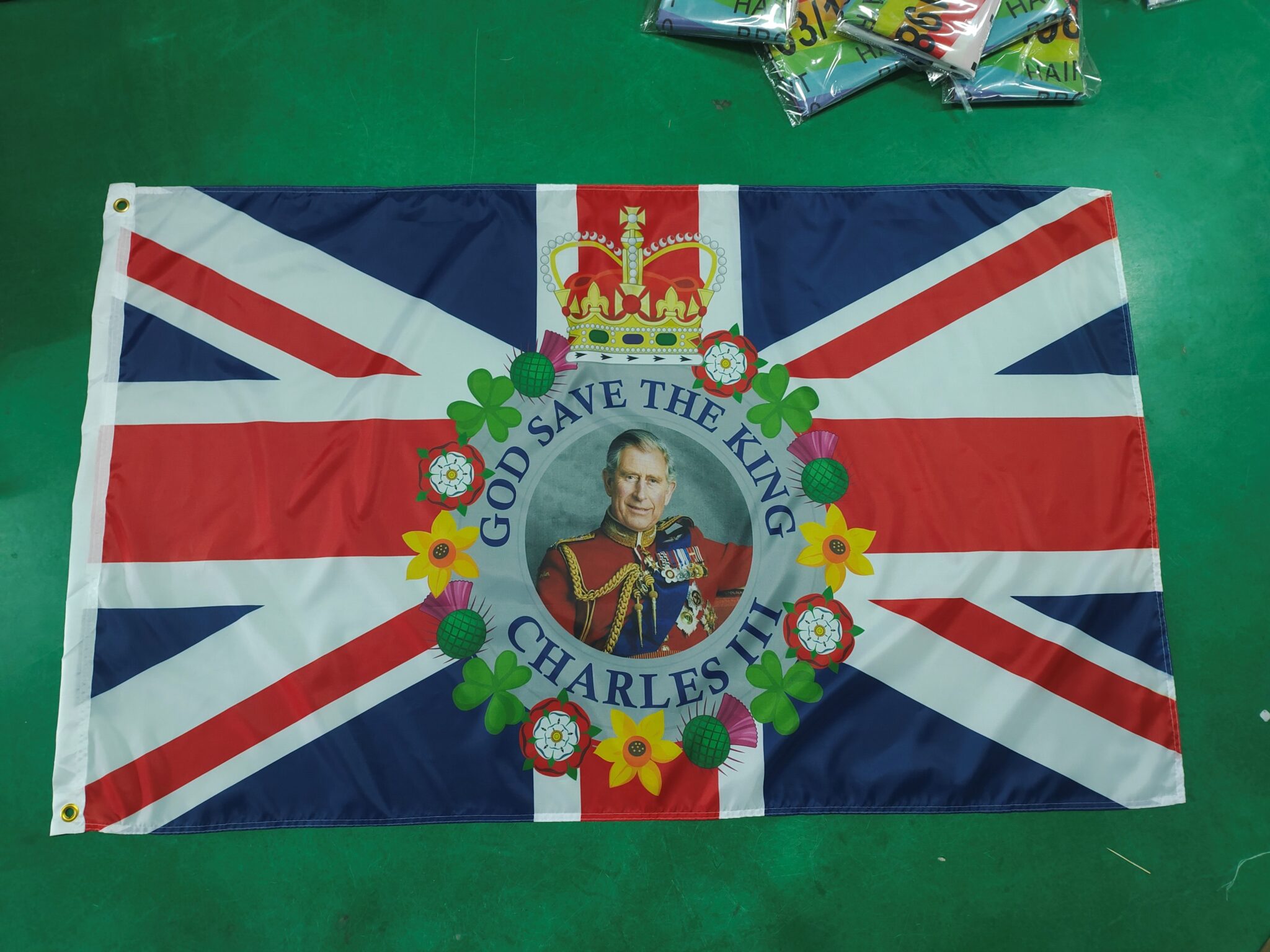 King Charles III Flag UK Logo – EclipseFlags